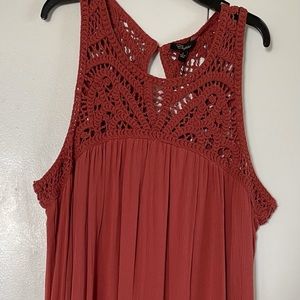 Cupio | Dresses | Rust Colored Summer Dress By Cupiol | Poshmark